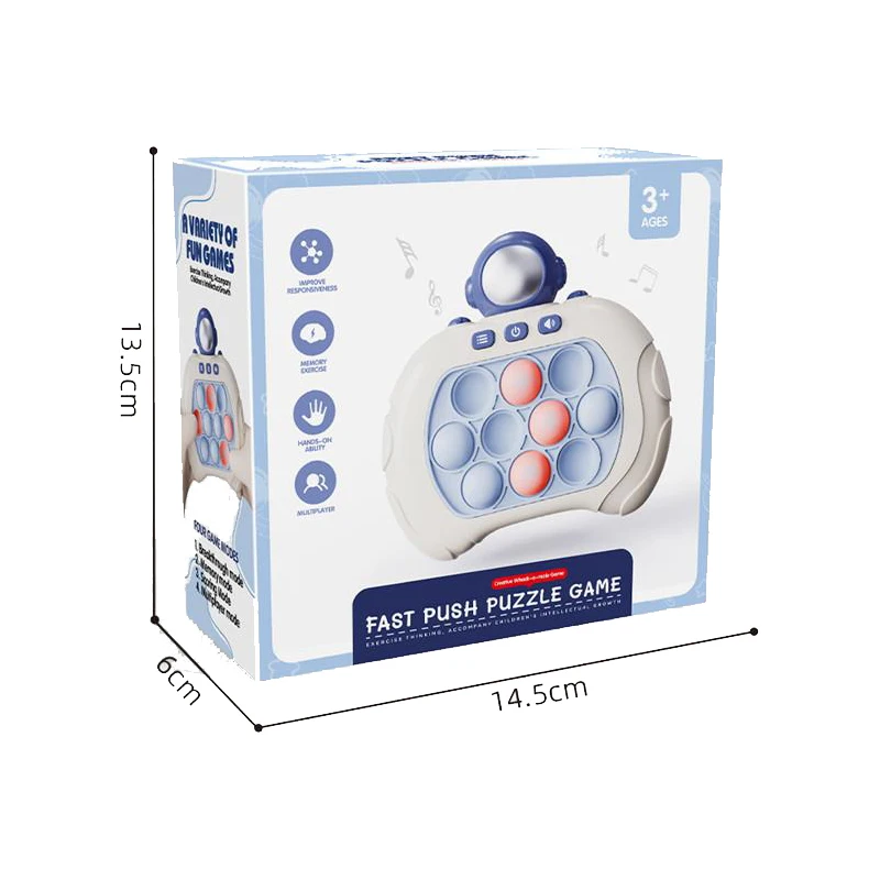 Fidget Toy Speed Push Game Machine for Children's Education