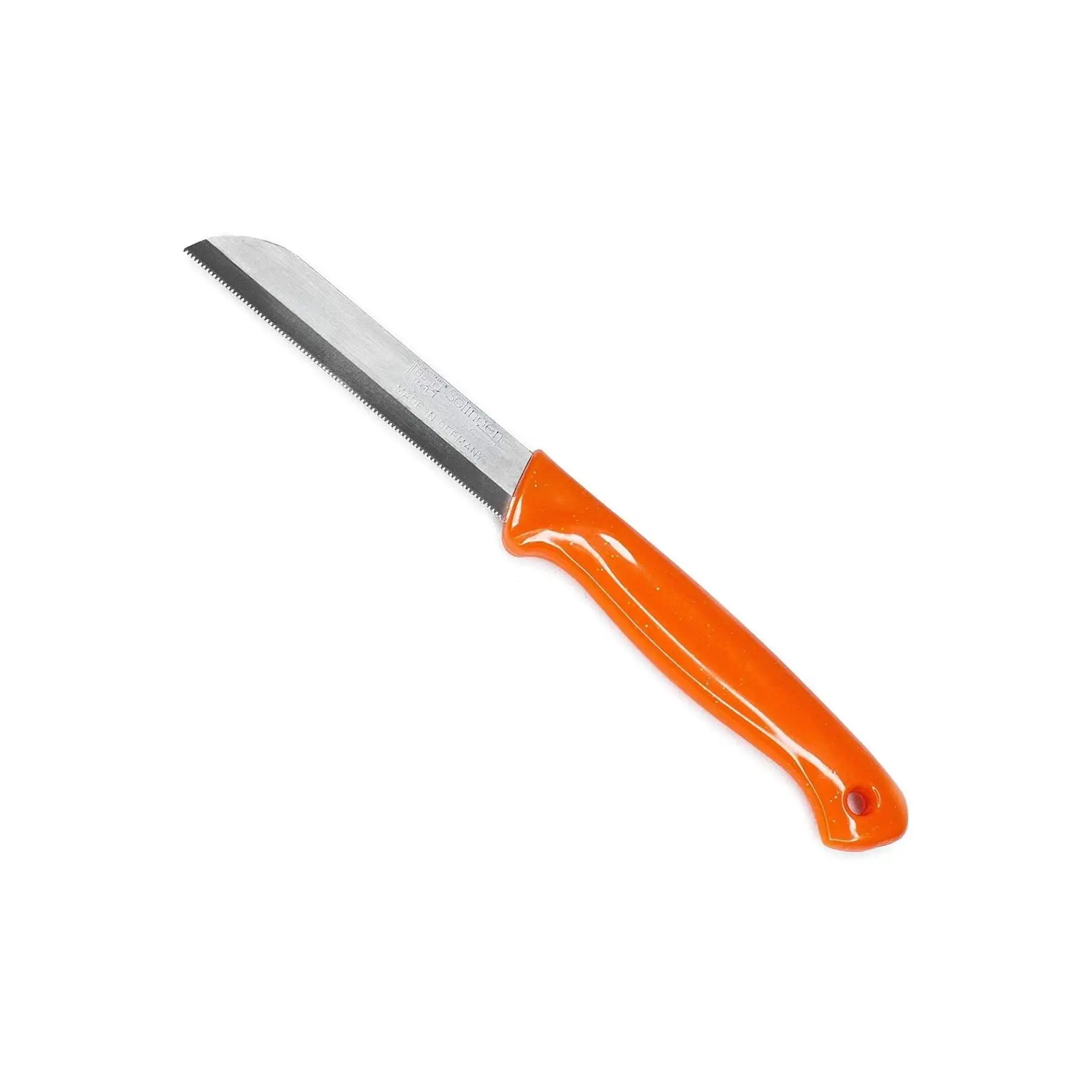 Set Of 6 Orange Fruit Knives With Glitter Holes - Buy Orange Fruit ...