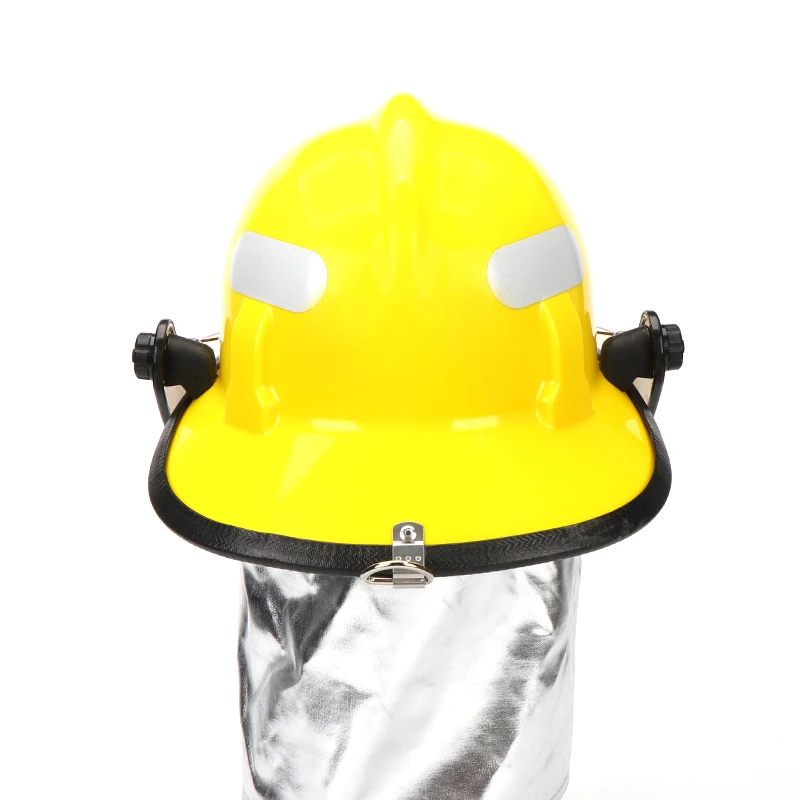 CCC Approved Standard Yellow Color Firefighting Rescue Helmet