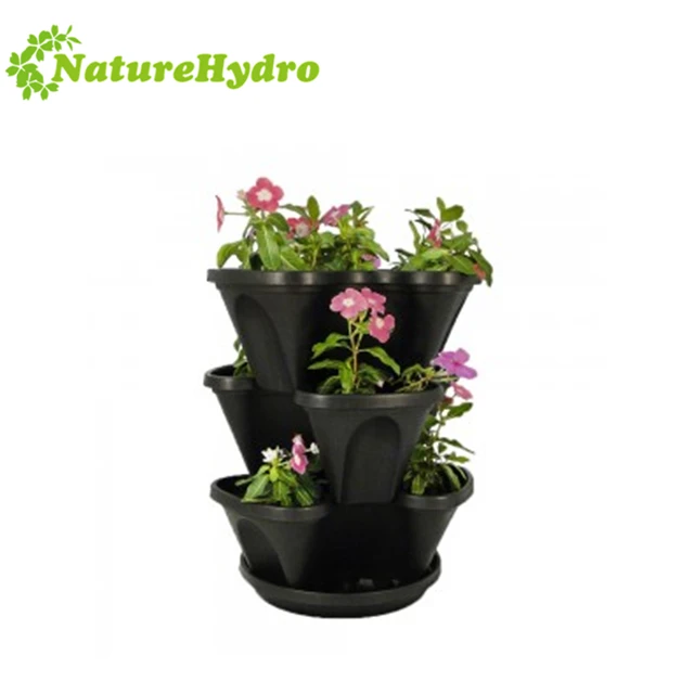 Greenhouse Commercial Vertical Stacked Planters Grow Tower for ...