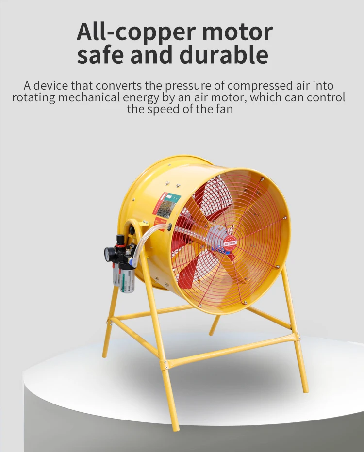 Explosion-proof Portable Industrial Circulating Fan Blower Pneumatic ...