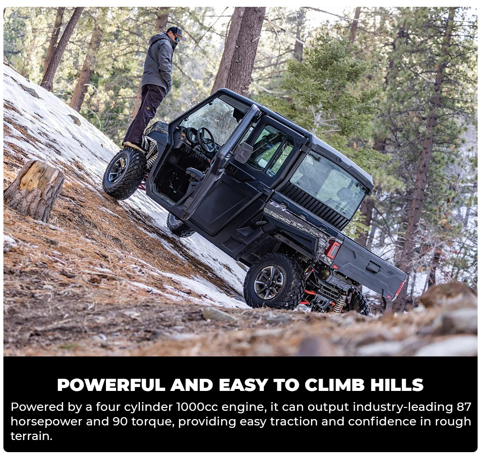 2025 ZIMO 1000cc off Road UTV - Powerful 4X4 Electric Start