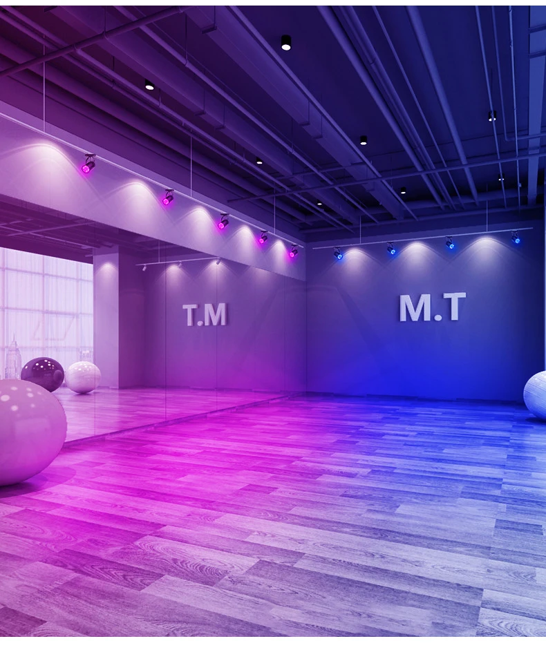 Led Rgb Colorful Remote Control 18w Track Light Lamp Aluminum Spot ...