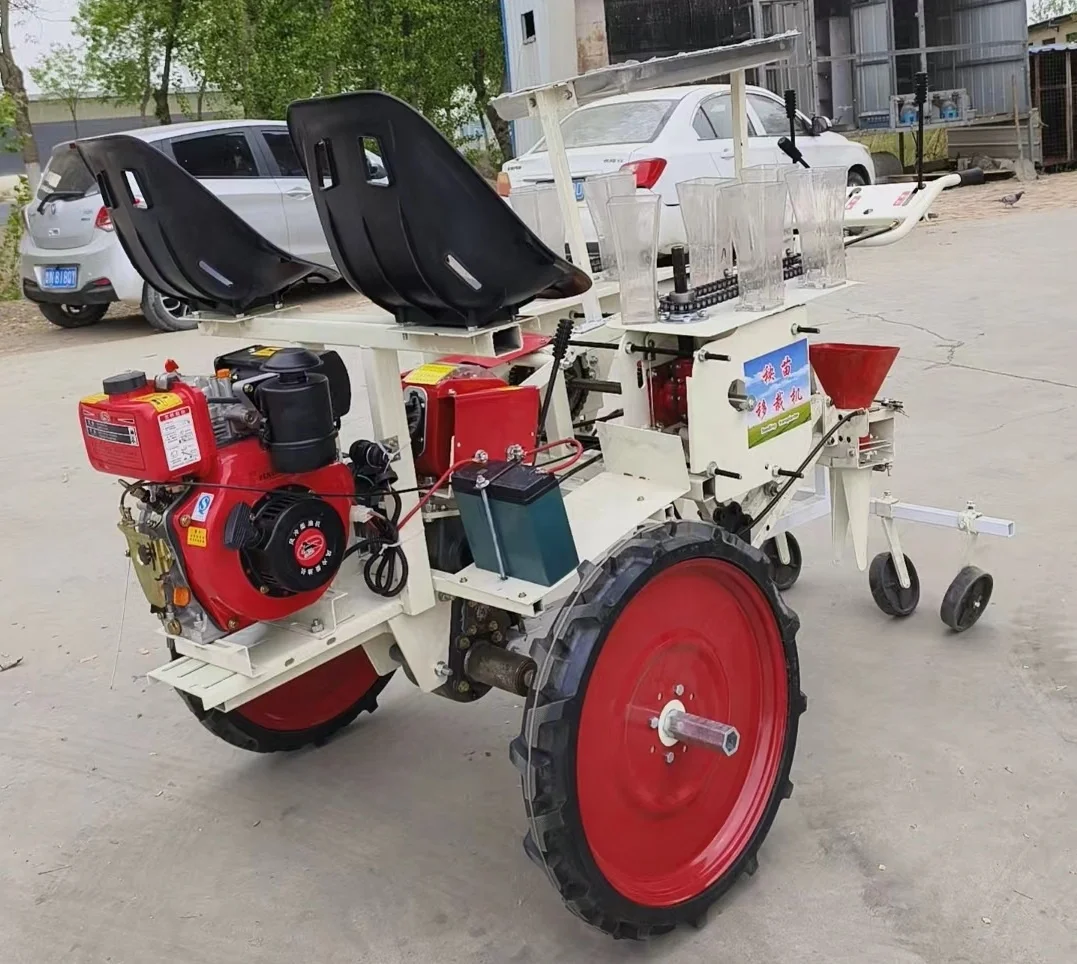 hand transplanting machine vegetable seed planter automatic crop ...