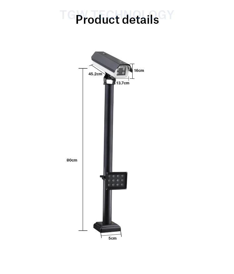 Security LPR ANPR CCTV Camera - License Plate Recognition System with ...