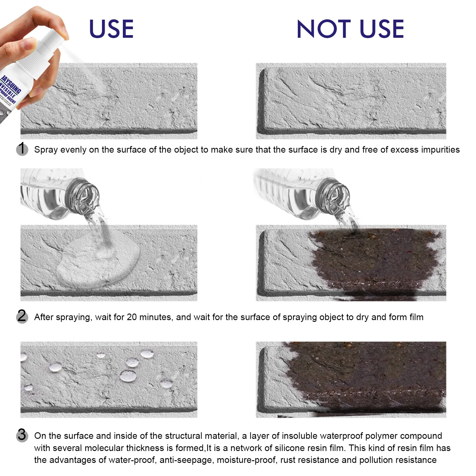 Invisible Waterproof Polyurethane Adhesive | Eco-Friendly Sealant for ...