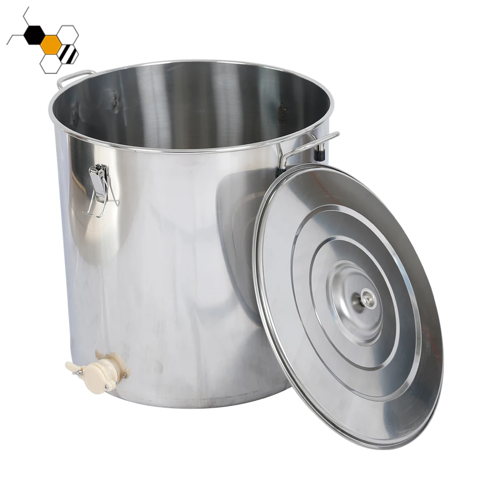 50kg Honey Storage Barrel - Stainless Steel Honey Tank
