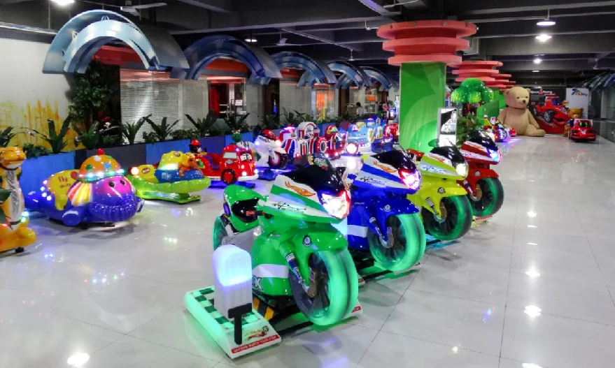 Msky Coin Operated Kiddie Ride Ka-550 Bear Seesaw Kiddie Ride Amusement ...