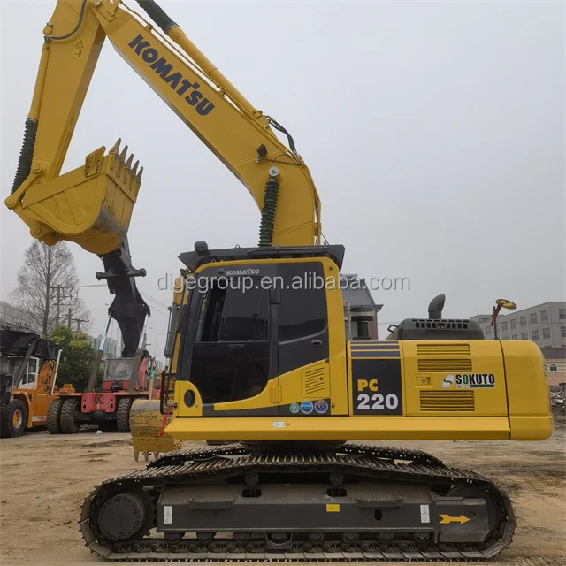 Japan Used Machinery Komatsu Excavator For Sale Hydraulic Pressure ...