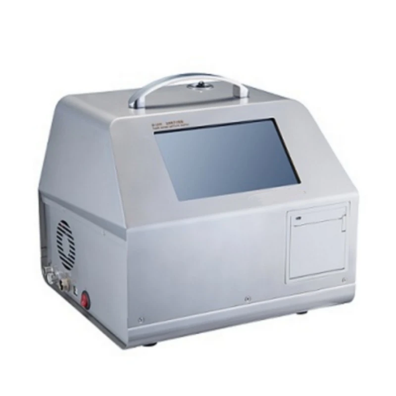 2.83 28.3 50 100 Liter Inflow Air Particle Counter Portable Dust Laser ...