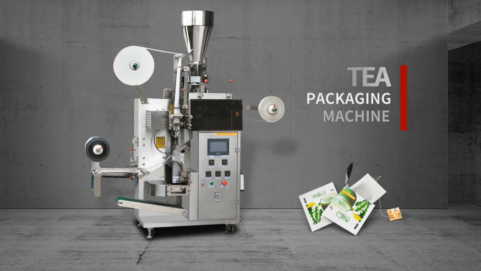 Hot Selling Bubble Tea Leave Bag With Outer Packaging Packing Machine ...