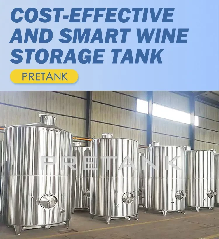 Stainless Steel Spirit Vodka Blending Storage Blending Holding Tnaks ...