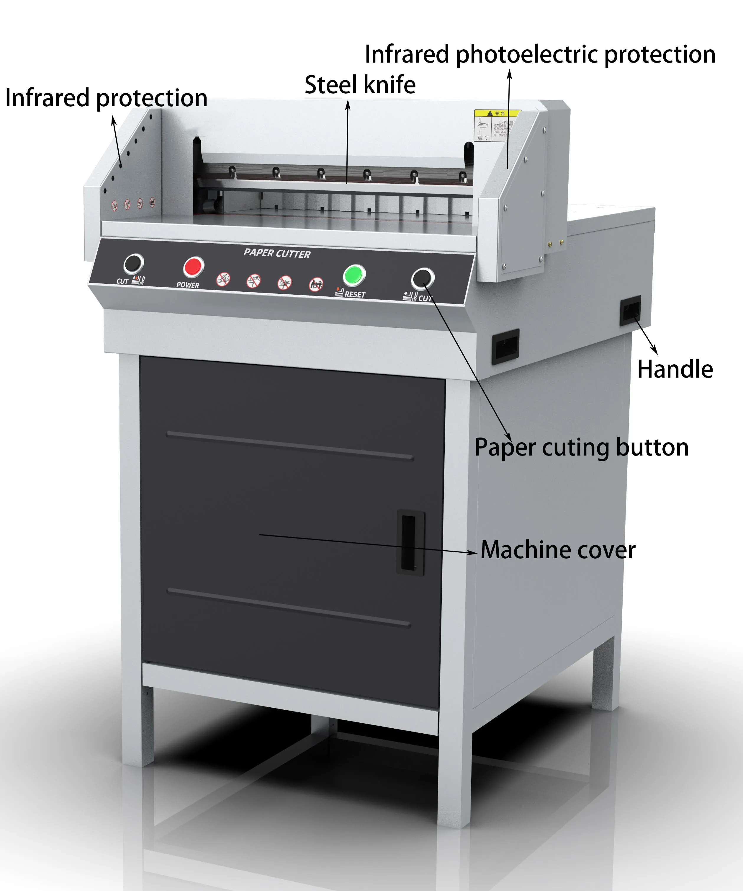 Front A3 Electric Paper Cutter G450v+ Electric Paper Cutter On Hot Sale ...