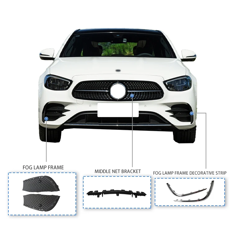 Oem Front Grill Bumper Molding For Mercedes E Class W213 2138853703 ...