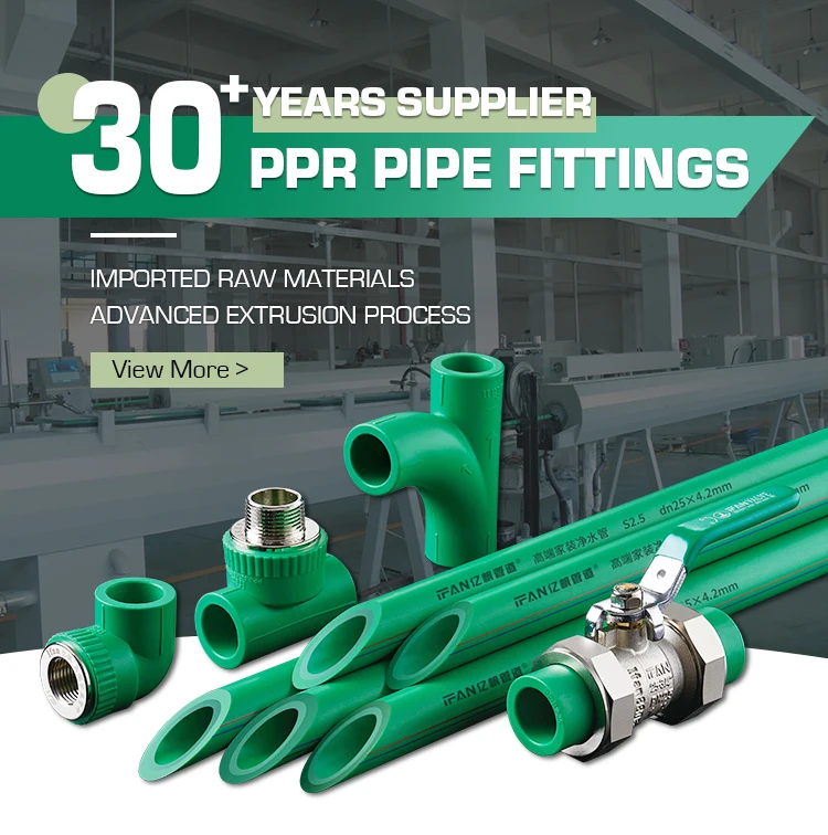 Ifanplus Ppr Pipe Fittings 20-25mm Plastic Female Thread Double Elbow ...