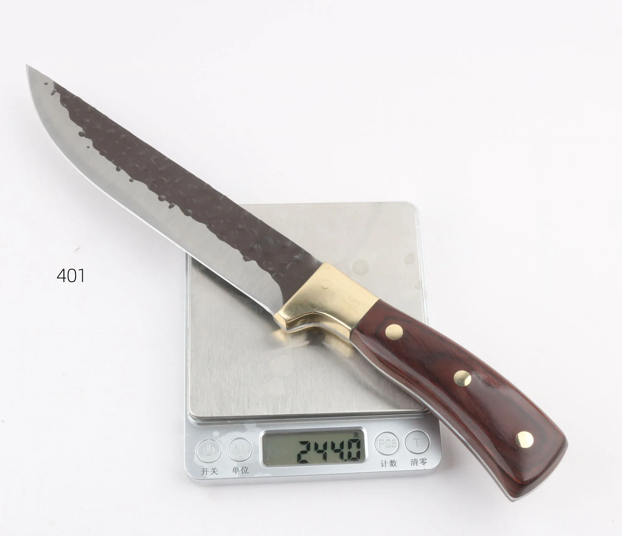 Hand Forged Stainless Steel Butcher's Knife Bone Spur Picking Shop Bone ...