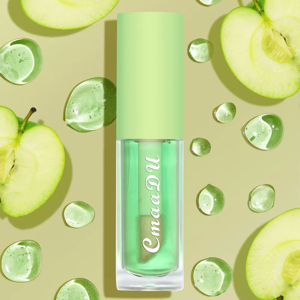 CmaaDu Fruit Flavored Color Changing Lip Gloss Plumper Flavoring Oil ...