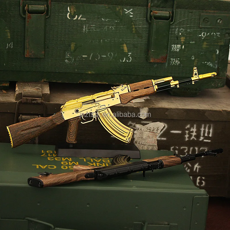 Wholesale Disassembly Metal Ak47 Toy Goat Gun Special Model Safety Gift ...