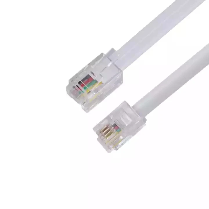 RJ12 6p6c to RJ12 6P6C Cable Telephone Handset Coil Cord Cables ...