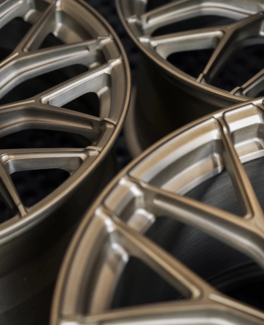 18 19 20 21customized Wheel Brushed Bronze 5x112/130 Forged Wheels ...