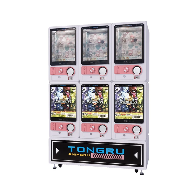 Japanese Gacha Store Whole Design Three Layer Gashapon Machine Candy ...