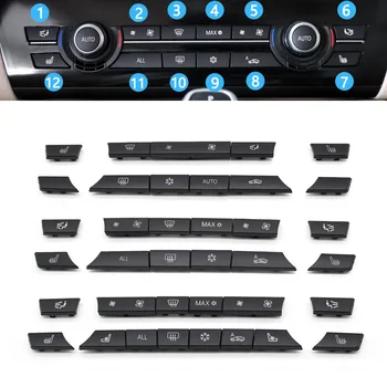 Console Dashboard Conditioner Ac Push Buttons Repair Kit For Bmw 5 6 7 ...