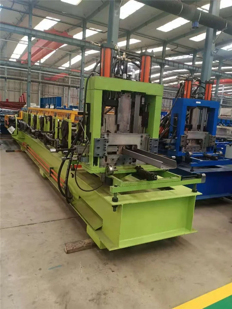 Metal Purlin Making Machinery Automatic Purlin Forming Machine C Z Profiles Roll Forming Machine ...