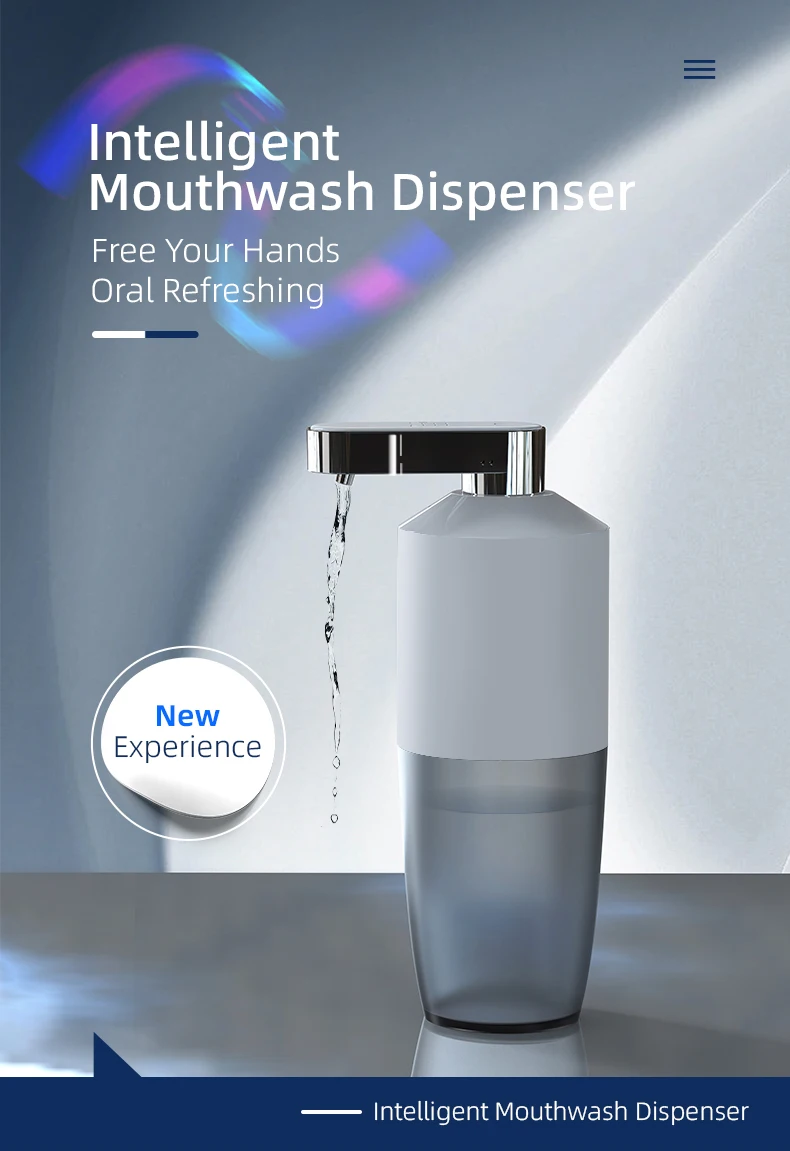 Automatic Smart Mouthwash Dispenser For Bathroom - Buy Smart Mouthwash ...