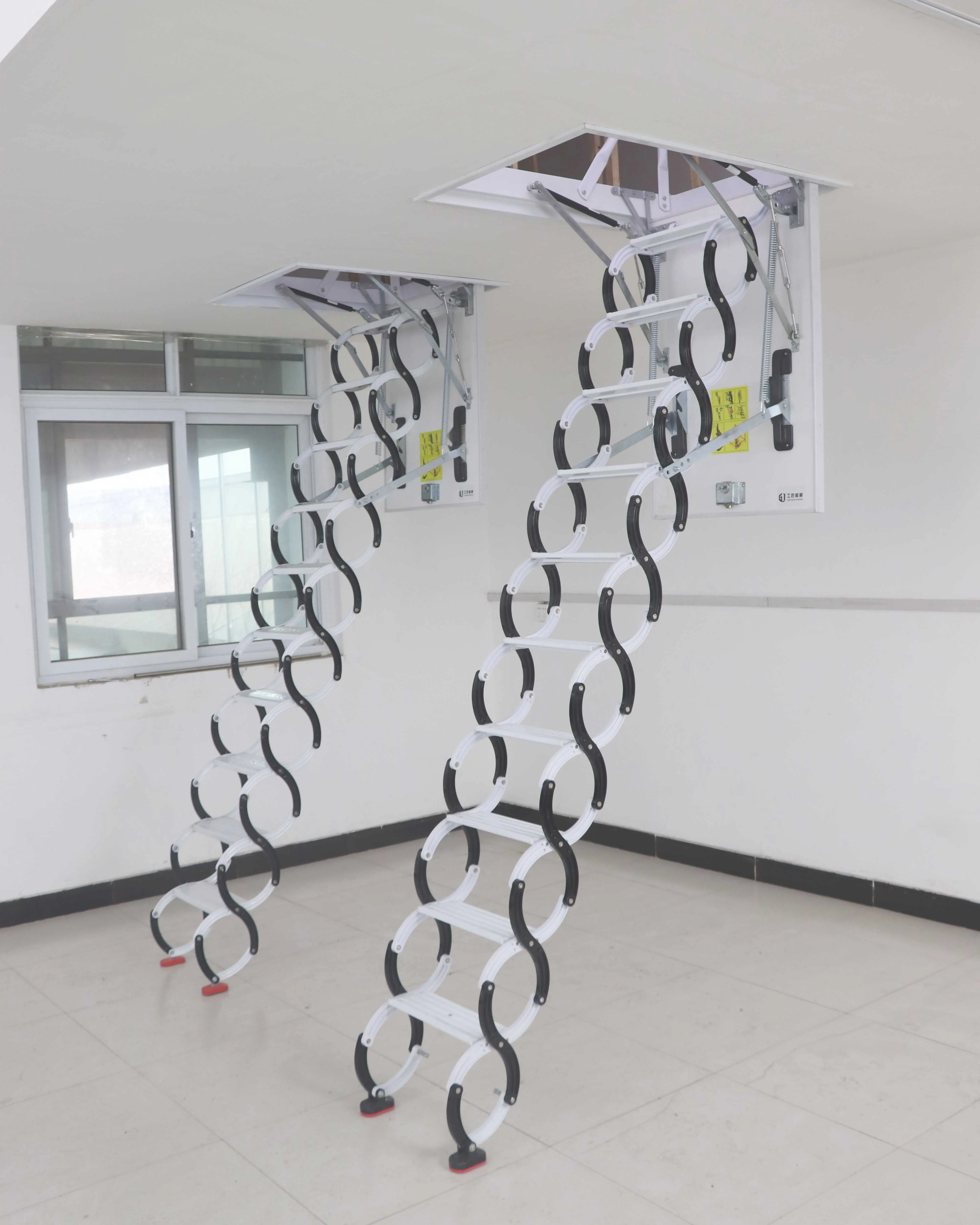 Aluminium Electric Telescopic Attic Stairs Ladder for Home| Alibaba.com