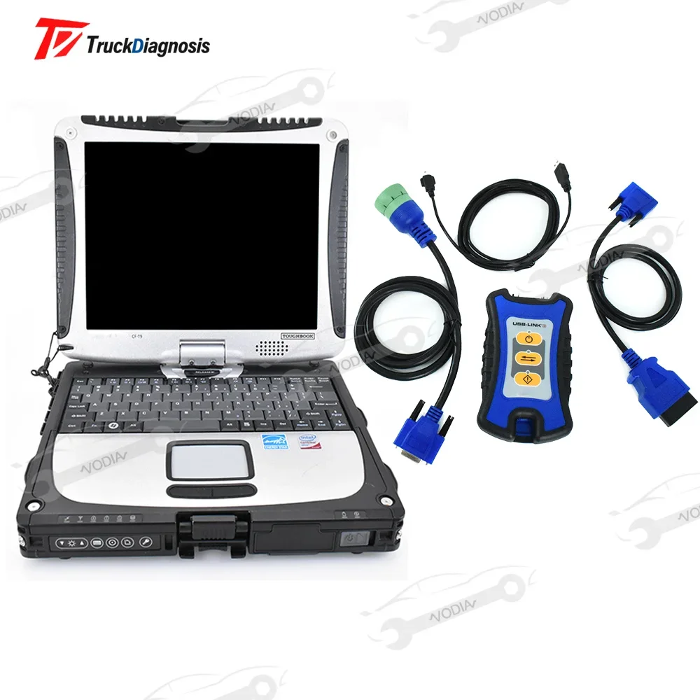 NEXIQ-3 USB Link Truck Diagnostic Code Reader 125032 USB Heavy Duty for ...