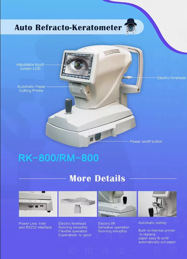 Autoref Autorefractor Keratometer Optical Auto Ref Keratometer ...