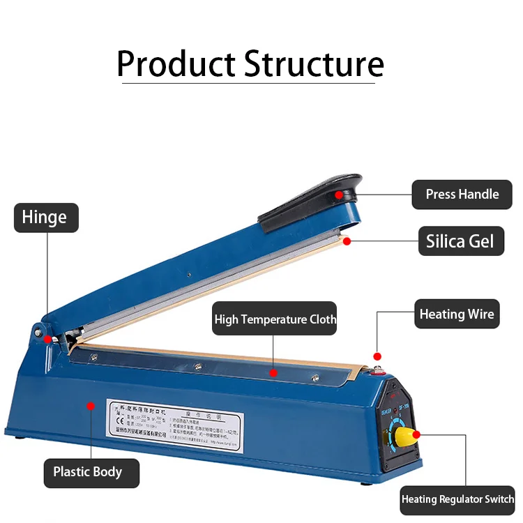 Bobopes Sf-300p Hand Impulse Hewatchaler Portable Packing Machine ...