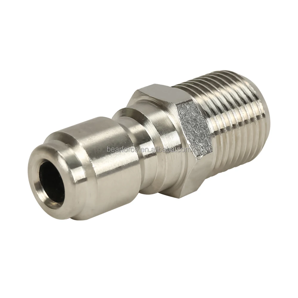 Stainless Steel Quick Connector Plug for High Pressure Washers