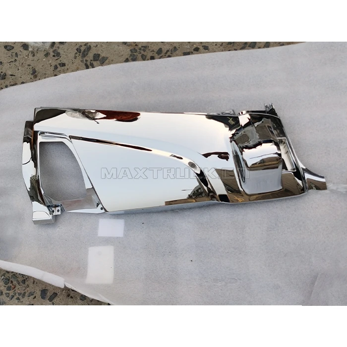 Japanese Truck Body Parts Lhd/rhd Curve/flat Knh-002016 Chrome Corner ...
