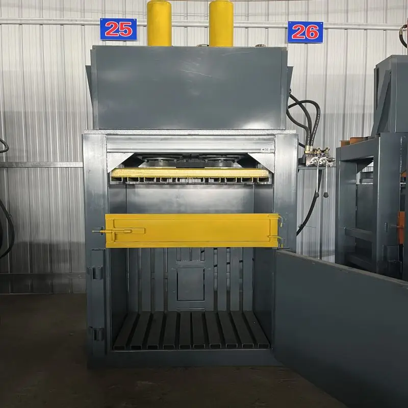 Hydraulic Carton Compress Baler Machine/cardboard Baling Press Machine ...