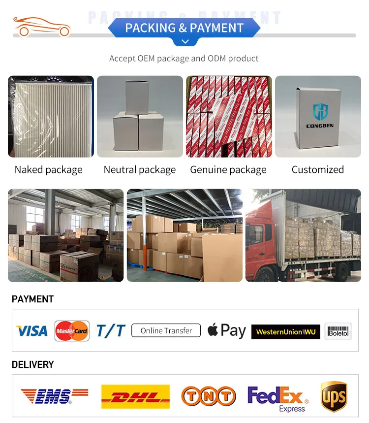 Auto Parts Air Conditioner Cabin Filter 87139-30040 87139-52020 87139 ...