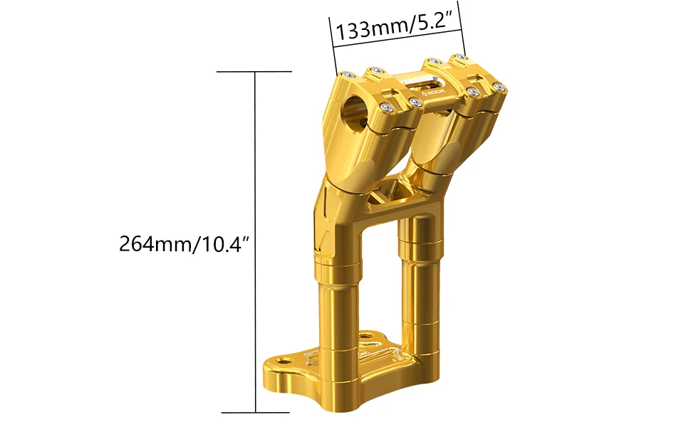 NICECNC Modular Kickback Handlebar Risers for Harley Street Glide FLHX ...