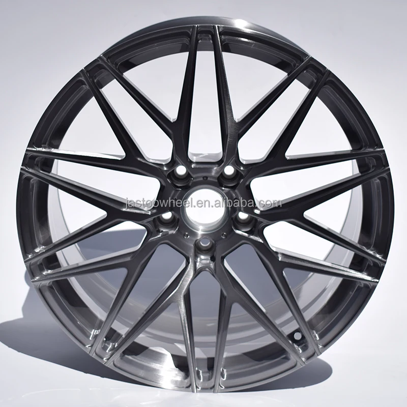 Brushed Grey Forged Wheels PCD130 - JASTOO 21 Inch Aluminum Alloy
