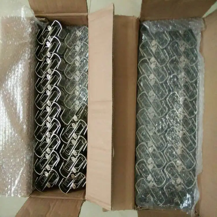 Custom Zing Plating Metal Clips for Display Carpet Hangers