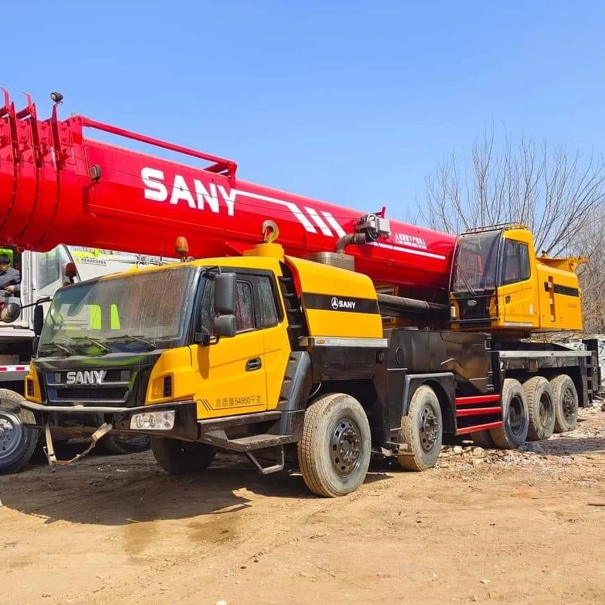 Sany Stc900c 90 Tons More Stable Luffing Operation Of Mounted Crane Of ...