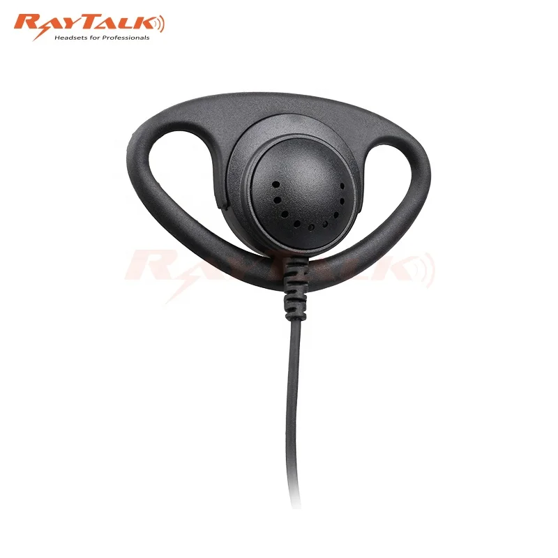 Motorola Radio Earpiece All Black Listen Only Earpiece For Harris XL ...