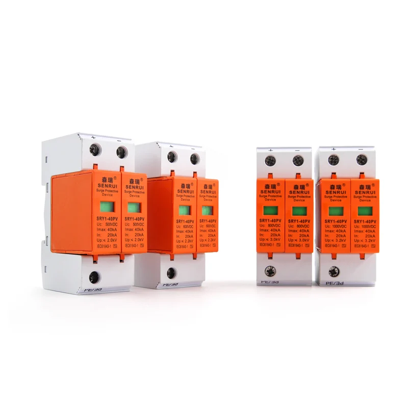 Wholesale Oem500v 600v 800v 1000v Spd Solar Surge Protection Device ...