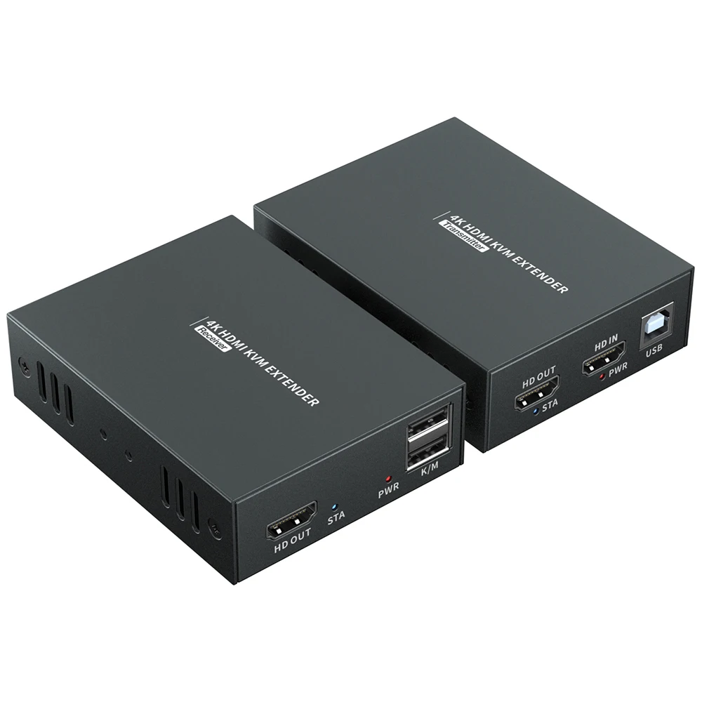 HDMI Extender 60M - 4K 60hz USB Video KVM Solutions
