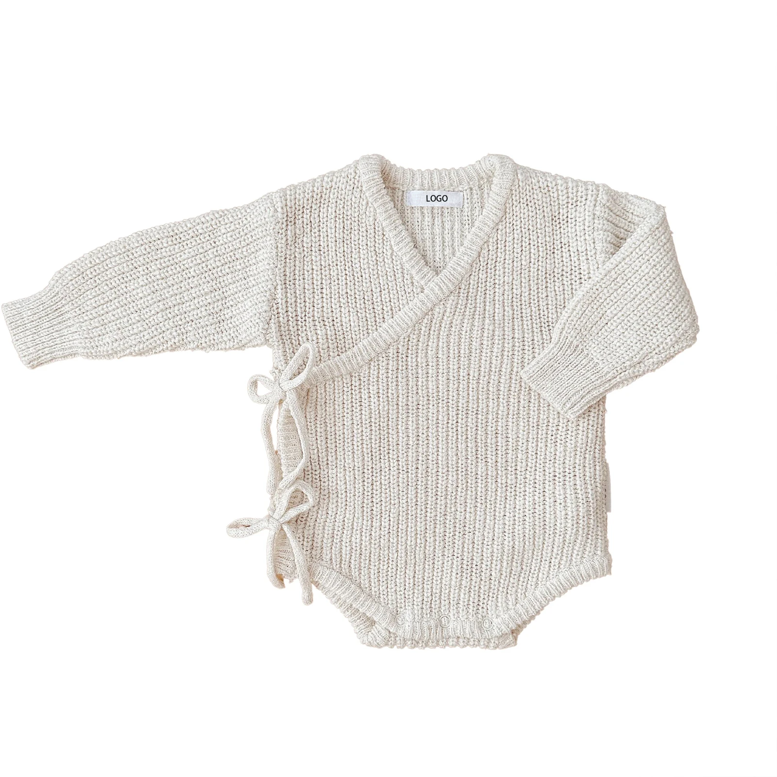 Factory Oem Spring Summer Cute Newborn Baby Knitted Romper Bodysuit ...