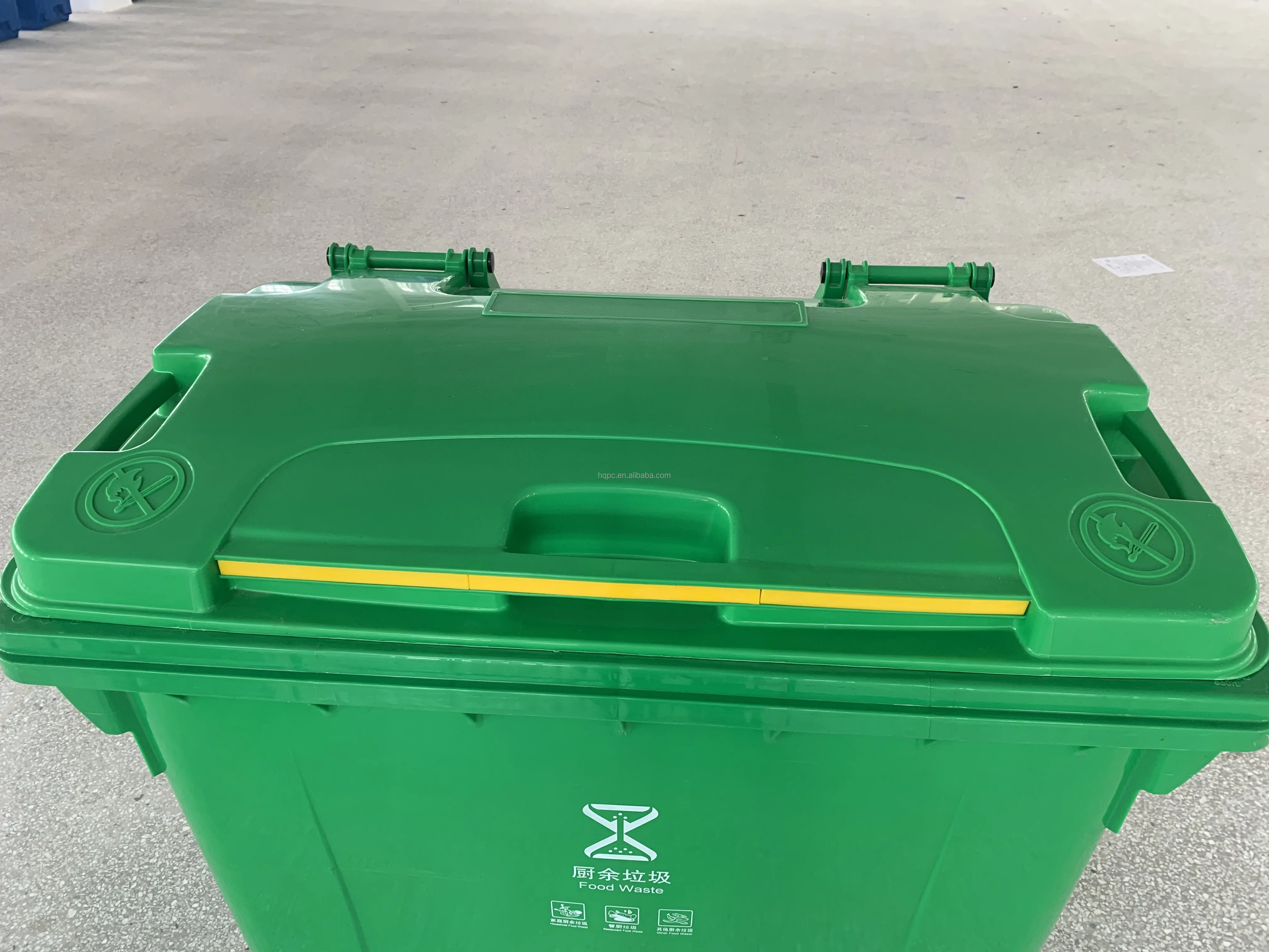 660L Outdoor Recycle Wheelie Bin - ECO FRIENDLY & Durable