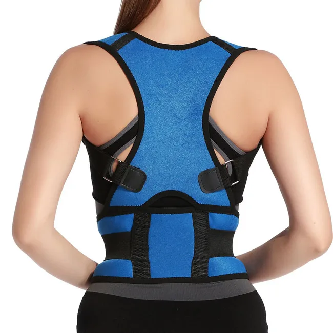 Adjustable Orthopedic Back Shoulder Supports Belt Strap Backbone ...