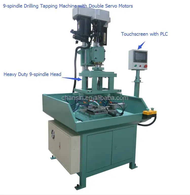 Spm Vertical Automatic Drilling And Tapping Machine Cnc Tabletop Multi ...