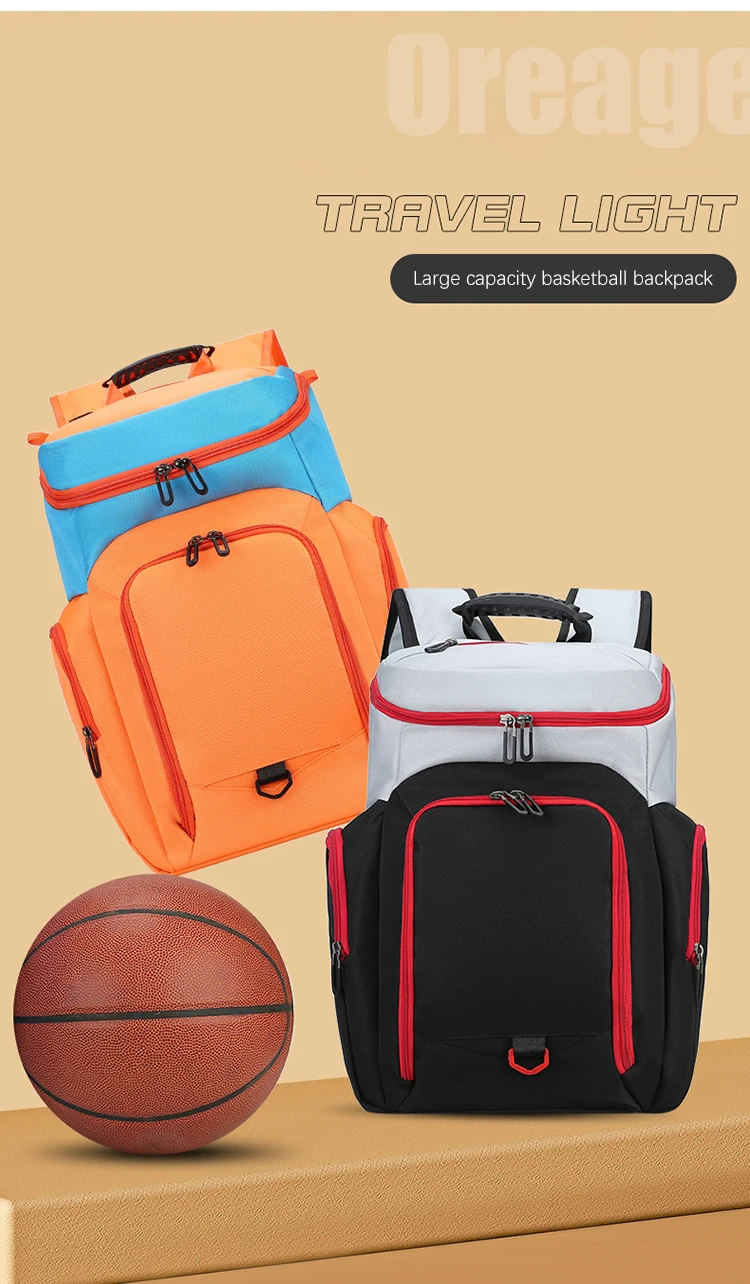 Customized Outdoor Large Oxford Youth Football Team Gym Bag Basketball ...