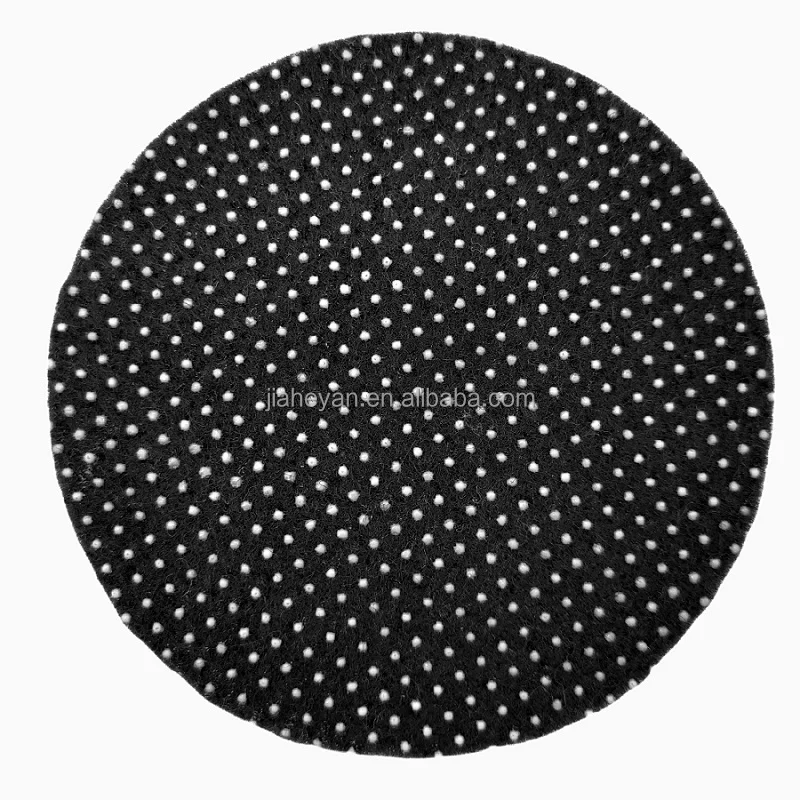 Wholesale Black PVC Points Dots Anti-Slip Carpet Underlay