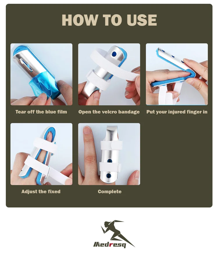 Medresq Customized Portable Waterproof Fracture Splint Emergency Splint ...